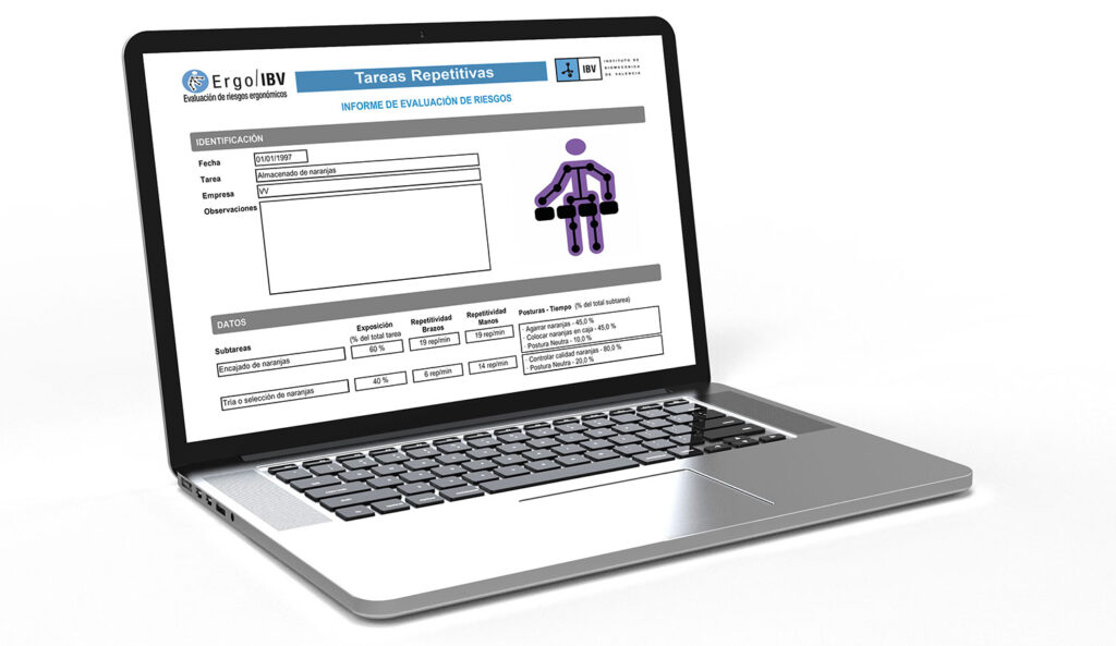 Ergo/IBV | Software para la evaluación de riesgos ergonómicos